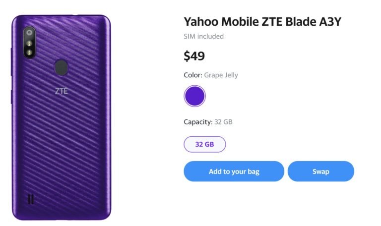 Smartphone Yahoo: piccolo ed economico – Enkey Magazine